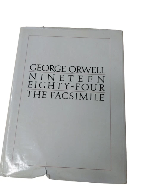 GRAND LIVRE RELIÉ George Orwell Nineteen Eighty-Four EUR 35,09 ...