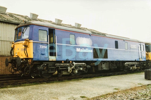 UK RAILWAY PHOTOGRAPH of Class 73 Locomotive 73114. RM73-100 £1.70 ...
