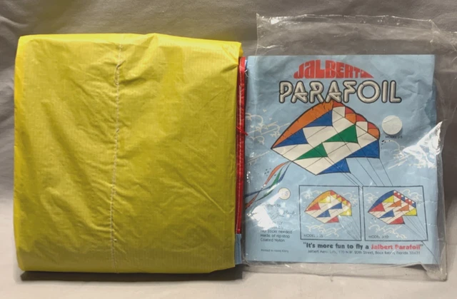 VINTAGE DOM JALBERT Parafoil Kite model J-5 Very Rare $189.43 - PicClick CA