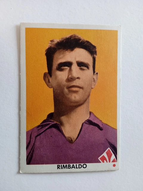 FIGURINA CARTONATA CALCIOCAMPIONI EDI 1961/62 FIORENTINA RIMBALDO n 195 ...