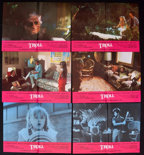 FOTOBUSTE TROLL JOHN Carl Buechler Michael Moriarty Harry Potter ...