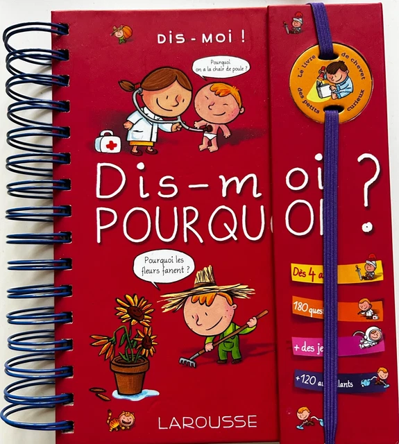 LIVRE &DIS MOI pourquoi ?" Larousse (dès 4 ans / 180 questions) EUR 4 ...
