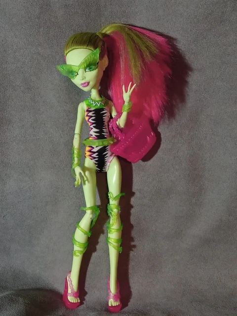 MONSTER HIGH - Muñeca VENUS McFLYTRAP serie "BEACH BEASTIES" - RARA! EUR 26,95 - PicClick IT