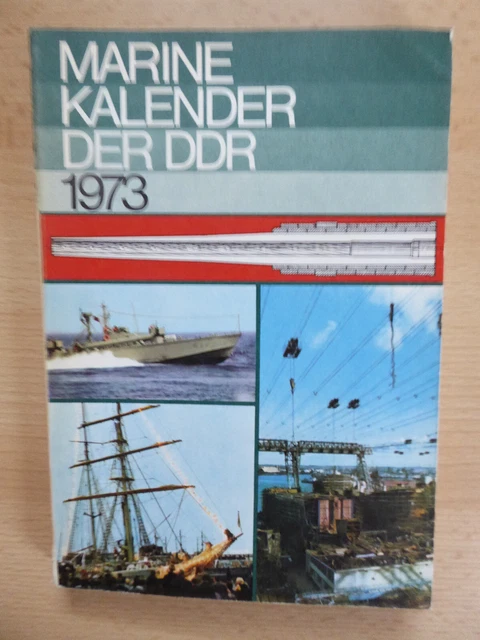 MARINEKALENDER DER DDR 1973 Militärverlag der DDR Berlin EUR 11,00 ...