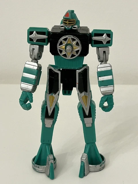 POWER RANGERS NINJA Storm - Samurai Star Megazord Green Action Figure ...