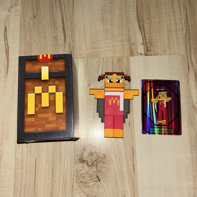 MINECRAFT MOVIE MCDONALDS Happy Meal Toy Birdie Wings + Card code new ...