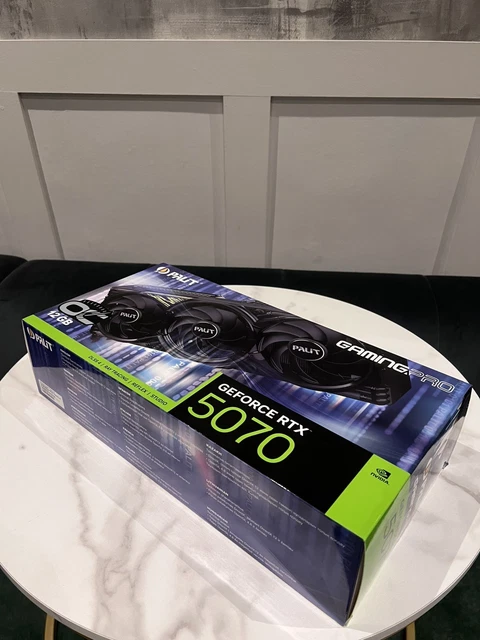 PALIT GEFORCE RTX 5070 GamingPro-S 12GB GDDR7 HDMI Display Port ...