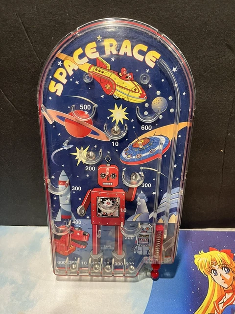 SCHYLLING TOYS SPACE Race Pinball Robot Rocket Ship Game Retro 2006 ...