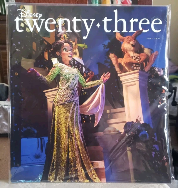 DISNEY TWENTY-THREE MAGAZINE Fall 2024 Tiana's Bayou Adventure D23 Gold ...