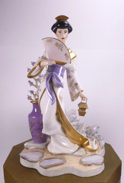 FRANKLIN MINT FIGURE "Michiko" Princess Of The Plum Blossoms - Geisha £ ...