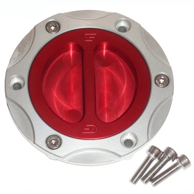 FUE-0422-RED OBERON PERFORMANCE Aprilia Fuel/Gas/Race Cap Kit £96.49 ...