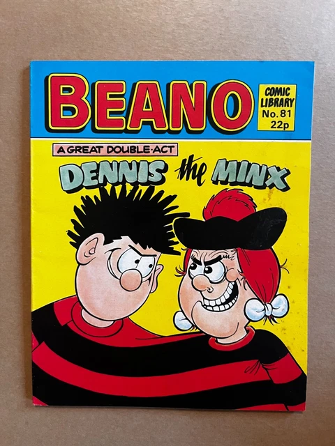 BEANO COMIC LIBRARY No.81 - DENNIS THE MINX £5.49 - PicClick UK