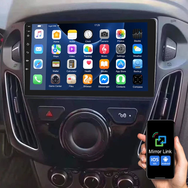 AUTORADIO FÜR FORD Focus MK3 2012-2018 Android 13 Stereo GPS Navi FM BT ...