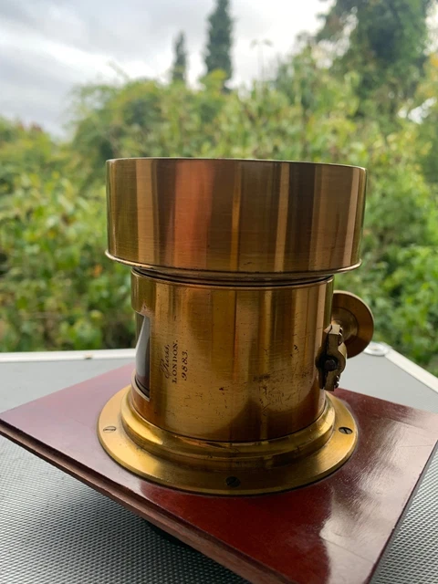 ROSS LONDON 9883 Petzval Großformat Objektiv antik EUR 627,00 - PicClick DE