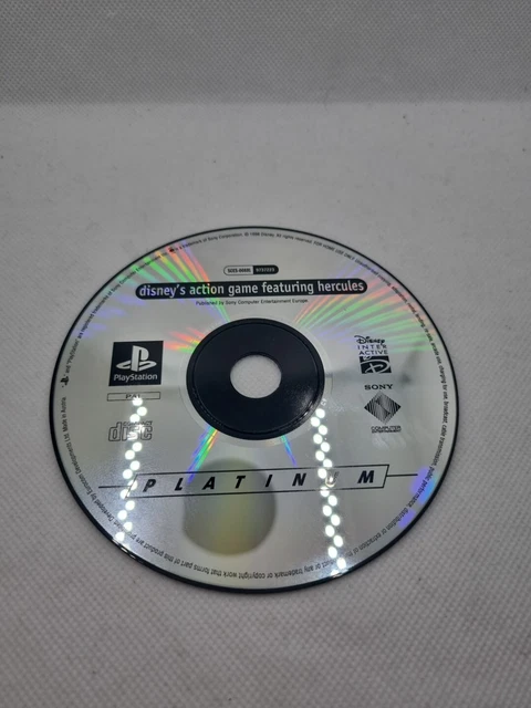 DISNEYS ACTION GAME featuring Hercules! PS1 Disc Only! Sony PlayStation ...