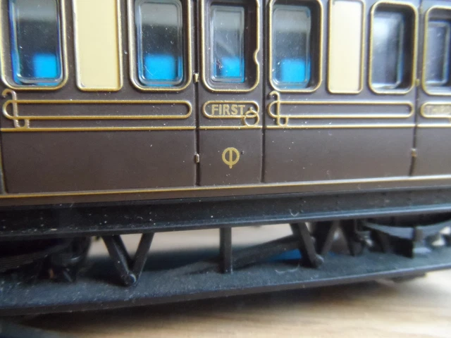 HORNBY GWR 4-WHEEL Coach 1st and 3rd Class £10.50 - PicClick UK