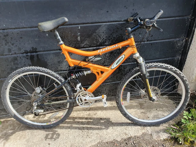 MEN'S CARRERA HELLCAT full suspension mountain bike, Rebranded Merida ...