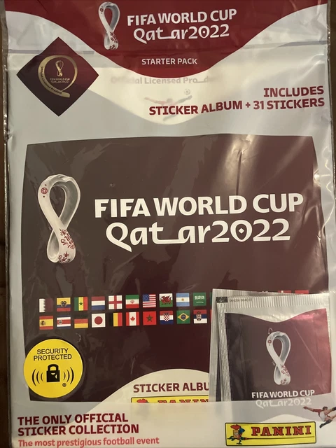 PANINI ADRENALYN XL fifa world cup qatar 2022 sticker starter pack new sealed £6.99 - PicClick UK