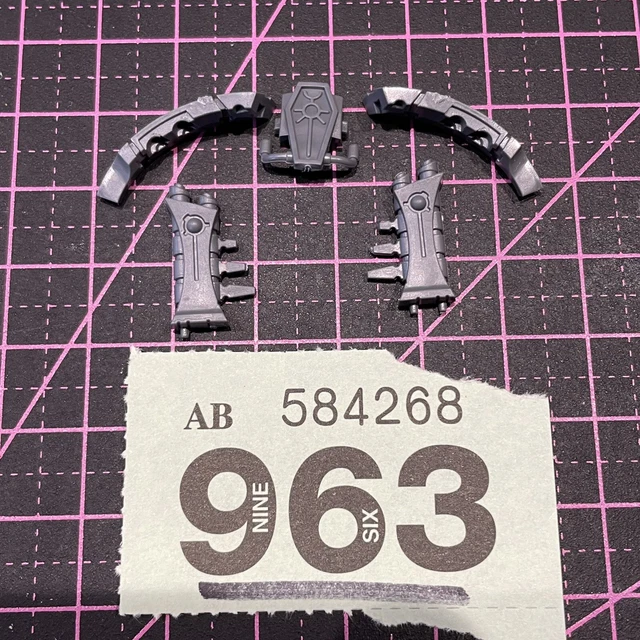 NECRON CATACOME COMMAND Barge Lord Command Panel/Throne Warhammer 40k ...