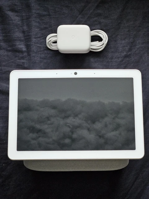 GOOGLE NEST HUB Max - Chalk £119.00 - PicClick UK