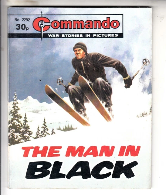 COMMANDO COMIC THE MAN IN BLACK Issue No 2292 EUR 6,98 - PicClick IT