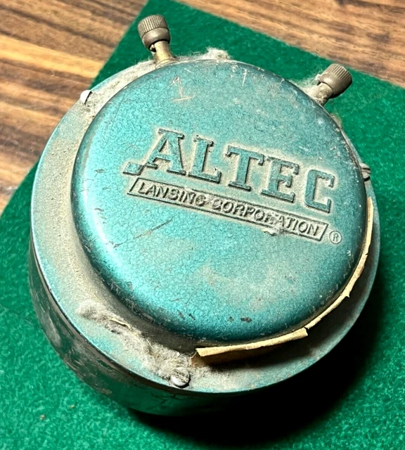 VINTAGE ALTEC LANSING 16 Ohm 802D Compression Driver £203.65 - PicClick UK