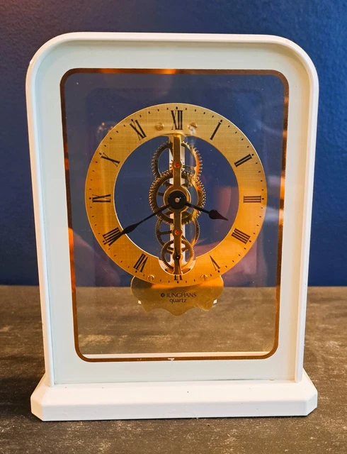 PENDULE SQUELETTE &JUNGHANS HALLER" 1960-1970 Modèle Collector ! EUR 35 ...