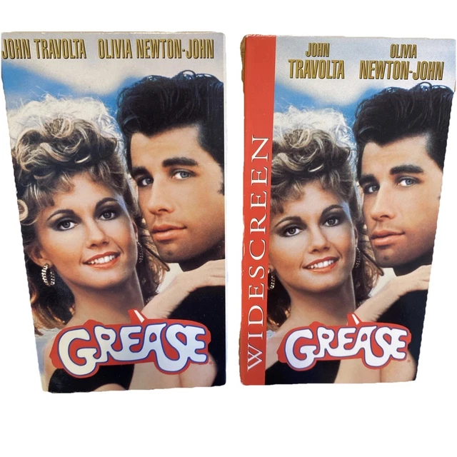 GREASE VHS SET - Widescreen and Original 4:3 Pan-and-Scan £3.61 ...
