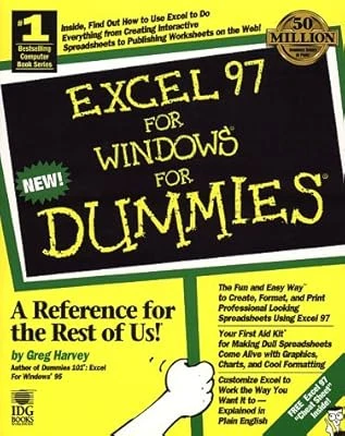 EXCEL 97 FOR Windows For Dummies, Harvey, Greg, Used; Good Book EUR 7 ...