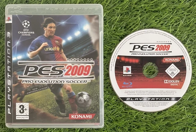 PES 2009 PRO Evolution Soccer PS3 Football Game No Manual CLEAN DISC ...