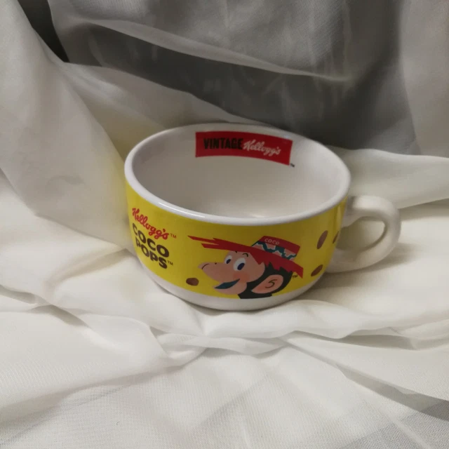 KELLOGGS COCO POPS Cereal Large Mug Bowl Vintage Style Monkey 2021 -H23 ...