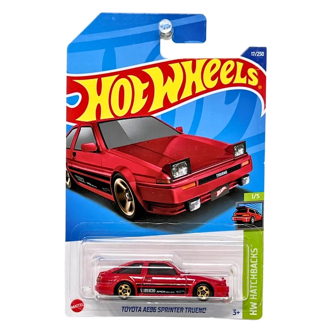 HOT WHEELS HW Hatchbacks Toyota AE86 Sprinter Trueno JDM 1:64 Diecast ...