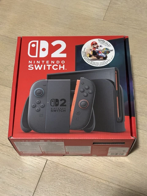 NINTENDO SWITCH 2 Console Mario Kart World Bundle - IN HAND - SHIPS ...