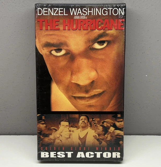 NEW & SEALED! The Hurricane VHS Video Tape Denzel Washington Boxer ...
