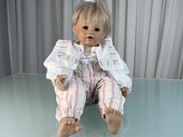 POUPON DE COLLECTION pour Collection, Poupée de Porcelaine 39 Cm. État Parfait EUR 53,28 ...