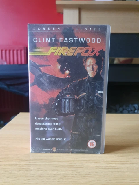 FIREFOX VHS VIDEO Tape Clint Eastwood Rare Collectable £6.91 - PicClick UK