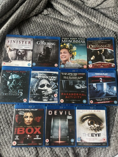 HORROR FILM BLU-RAY Bundle 11x Halloween - Midsommar - Sinister - Job ...