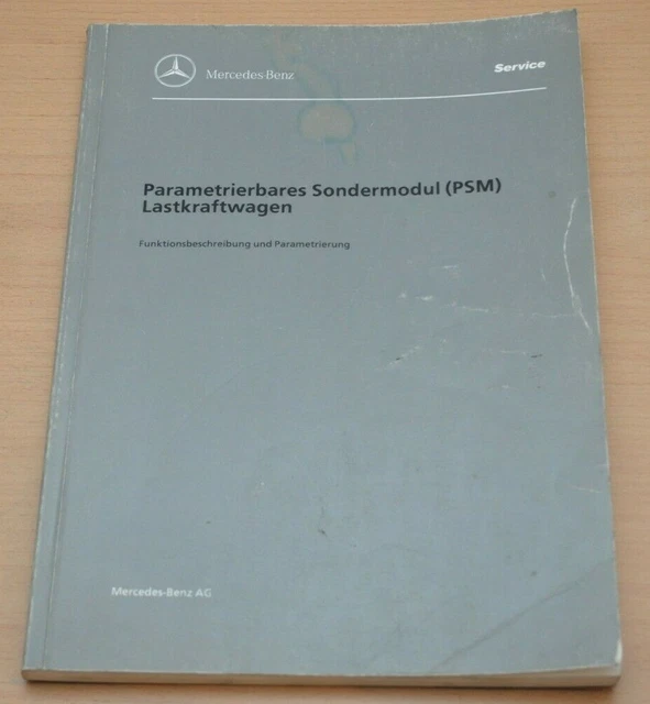 MERCEDES BENZ PARAMETRIERBARES Sondermodul PSM Lastkraftwagen ...