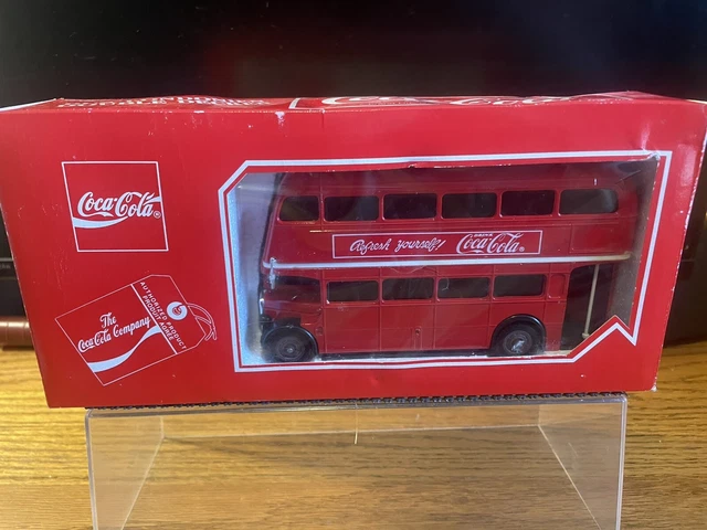 1/50 SOLIDO COCA Cola Diecast Bus Londonein Double Decker Bus MADE IN ...