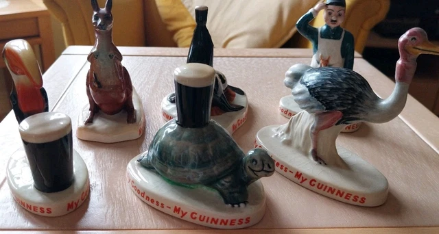 GUINNESS CARLTON WARE Zoo Series Set x 6 £338.22 - PicClick UK