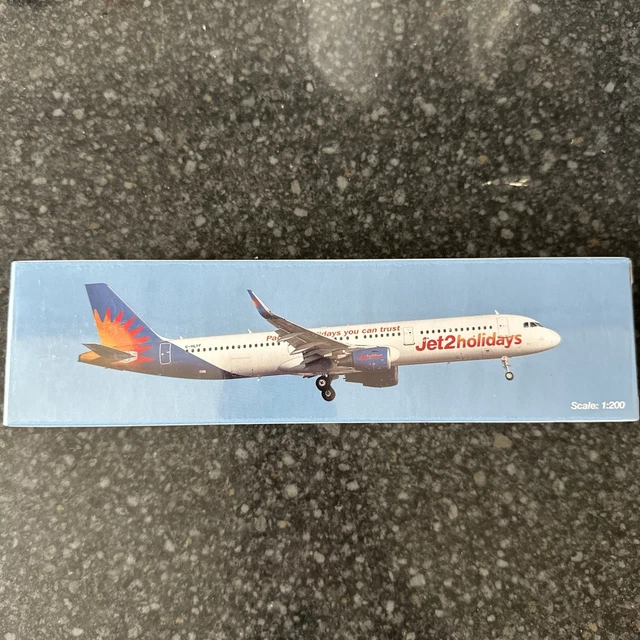 JET2 HOLIDAYS AIRBUS A321 Model Airplane / Aircraft - New Skymarks BNIB ...