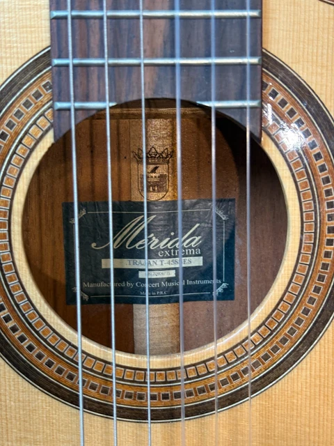 MERIDA EXTREMA NYLON String Electro Acoustic Guitar £99.73 - PicClick UK