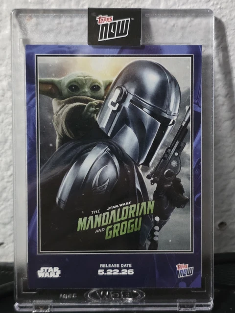 2026 TOPPS NOW – The Mandalorian and Grogu Poster Card #MG01 £9.06 ...