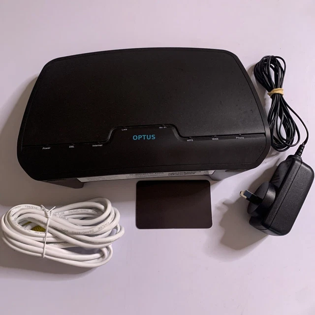 OPTUS SAGEMCOM GATEWAY Fast 3864V3 AC Wireless Wi-Fi Router NBN Compat ...