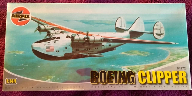 AIRFIX 1:144 BOEING 314 Clipper Flying Boat Model Kit #04172 ...