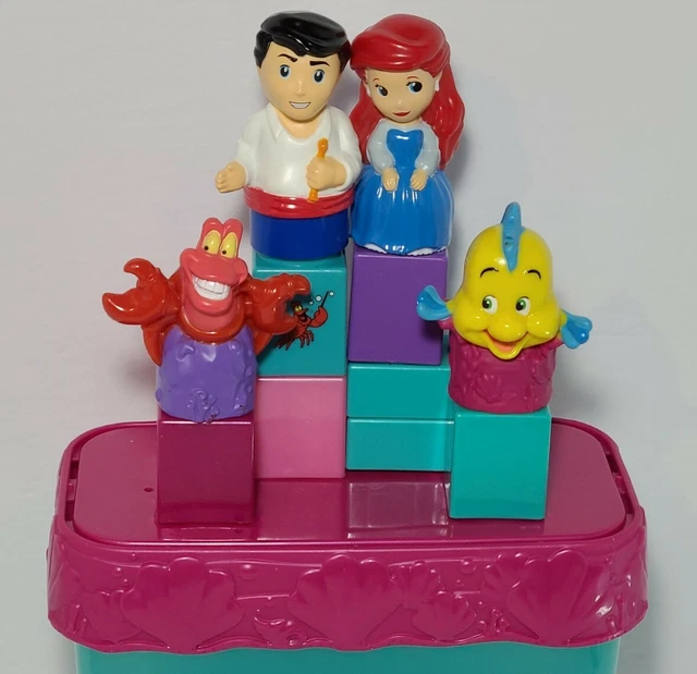 MEGA BLOKS DISNEY'S The Little Mermaid Building Block Set $20.00 ...