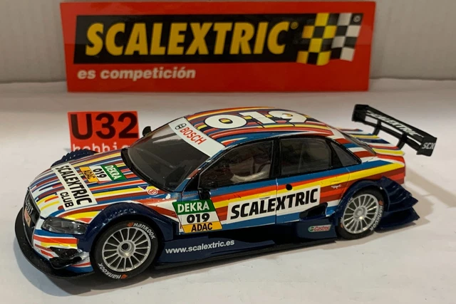 SLOT CAR SCX scalextric U10302S300 Audi A4 DTM Club scalextric 2019 ...