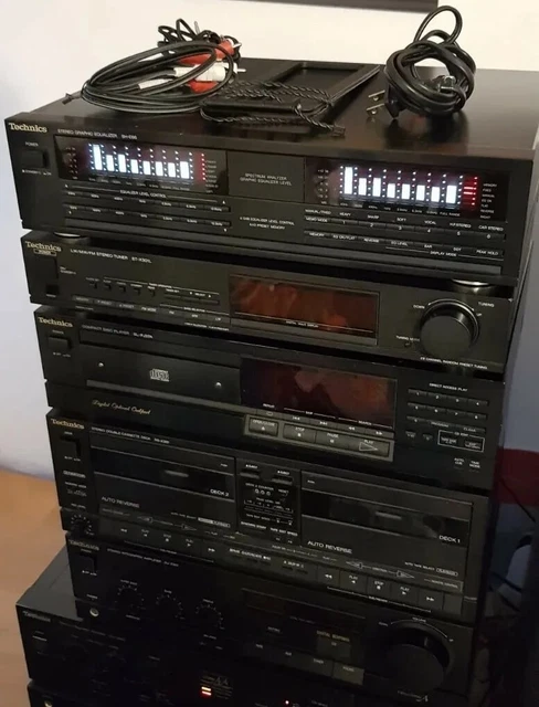 TECHNICS HIFI ANLAGE Komplett Top Zustand wenig gebrausspuren Angebot ...