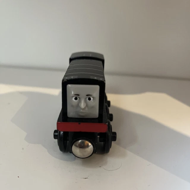 DIESEL TANK ENGINE Thomas the Train Wooden Railway Black 2001 Friends ...