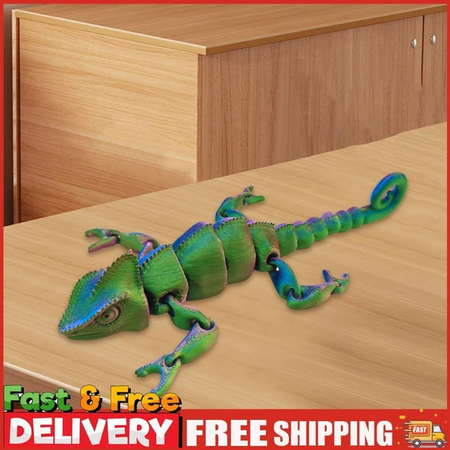 3D PRINTED LIZARD Articulated Models 3D Printing Stuff Cheap 3D Print ...